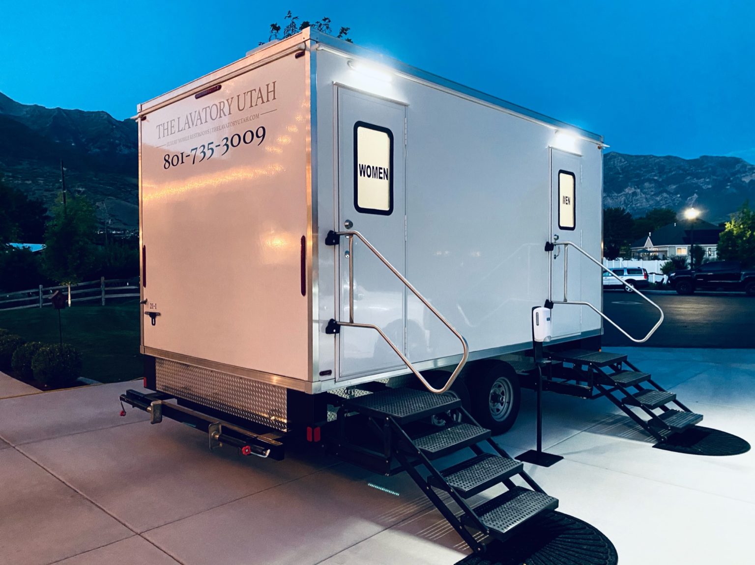 Temporary Luxury Portable Restroom Rental Solutions | The Lavatory Utah